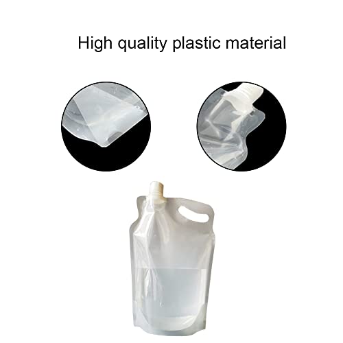 SZLigoang Water Bag Foldable Water Pouch Transparent Water Carrier for ...