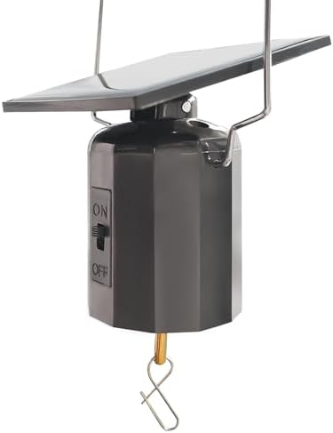 Amazon.com: Hippolytusiart Solar Powered Wind Spinner Motor,Outdoor ...
