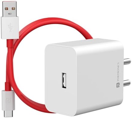 Portronics Adapto 70 33W Fast Charger Adapter with Dual Output (USB ...