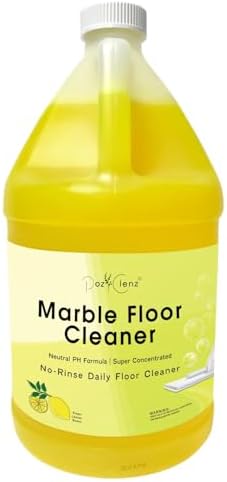 Amazon.com: Poz Clenz Marble & Stone Floor Cleaner | Concentrated Daily ...