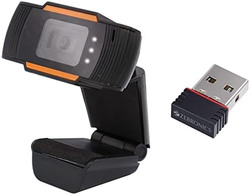 ZEBRONICS Zeb-Crisp Pro Digital Zoom Web Camera (HD) with 5P Lens ...