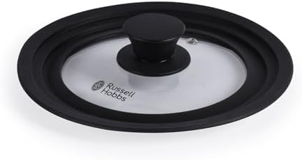 Russell Hobbs Universal Saucepan Lid – Tempered Glass With Steam Vent ...