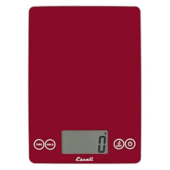Escali Arti Glass Food Scale Digital Countertop Kitchen, Baking and ...