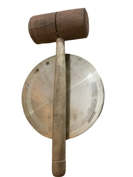 Buy Pure Brass ghadiyal/ghanta/Vijay ghanta/School Well/Round Well ...