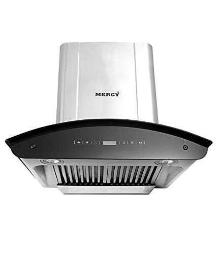 Buy Erica 60 Heat auto Clean Chimney,1200m3/h Suction SS Double Bafflle ...