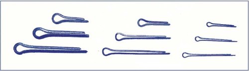 Stahl Splinte-3/81,3 cm Durchmesser x 2,5 cm Länge (500 Stück) : Amazon ...