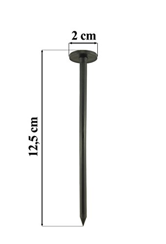 WEED CONTROL FABRIC/TARPAULIN/GROUNDSHEET FIXING PEGS (20) | Garden ...