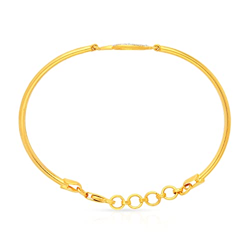 Buy Malabar Gold and Diamonds 22kt (916) Yellow Gold Bangle for Women ...