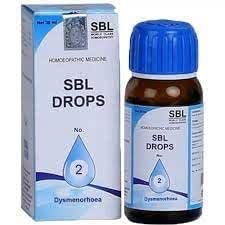 Buy SBL Drops No 2 Dysmenorrhoea (30ml) | Pack of 2 Online at Low ...