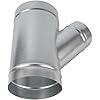 8" Inch to 6" Inch Branch Wye-Shape Ducting Splitter - 45 Degree ...