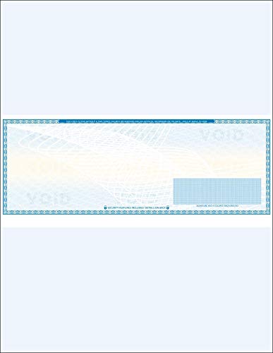 Snapklik.com : 500 Blank Check Stock - Check In Middle Art Deco- Paper ...