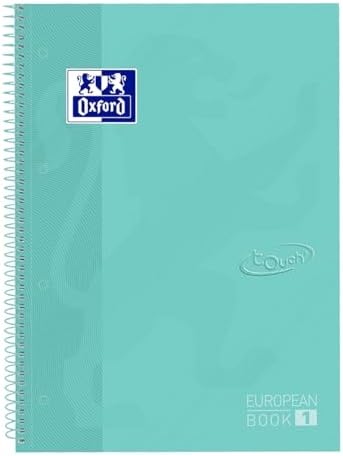 Oxford A4 European Book 1, lined, 160 pages with coloured margins ...