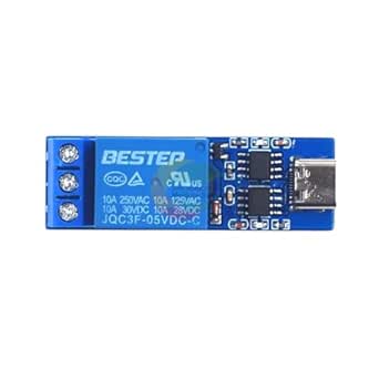 TypeC Interface LCUS-1 USB Relay Module CH340 USB Intelligent Control ...