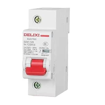 1P high Power high Current Circuit Breaker DZ47-125 80A/100A/125A Circuit Breaker air Switch(80A ...