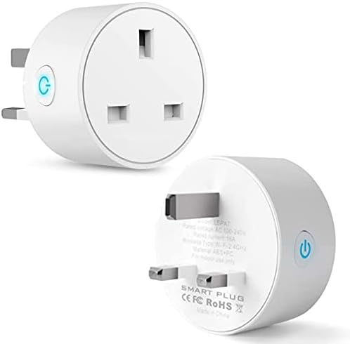 YUNSYE WiFi Smart Plug, Tuya 20A Smart Plug Socket Work with Timer and ...