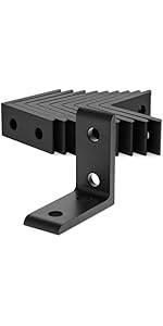 Amazon.com: 8020, 4155, 10 Series, Aluminum 8 Hole Heavy Duty T Shape ...