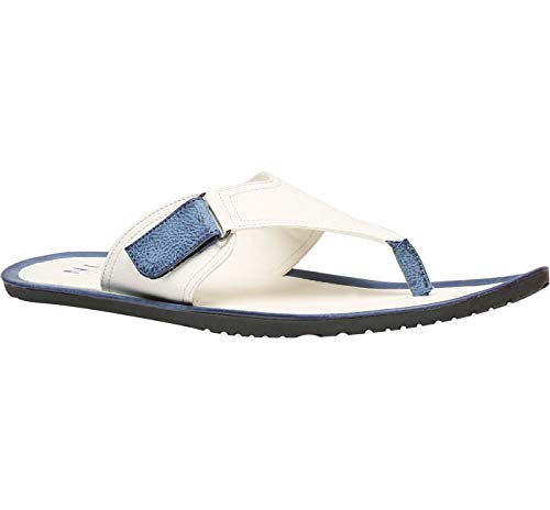 Footin Men's White Flip Flops Thong Sandals : Amazon.in: Fashion
