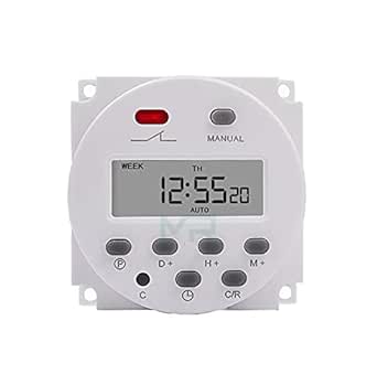 EAMOM Timer CN101A 220V 110V 24V 12V Digital LCD Power Timer ...