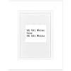Amazon.com: Pack of 10 16x20 White/White Double Mats Mattes with White ...