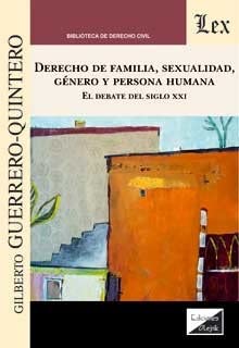 Derecho de familia, sexualidad, genero y persona humana : Amazon.com.mx ...