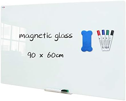 Nobo Transparent Acrylic Mini Wall Mounted Whiteboard, Modern Memo ...
