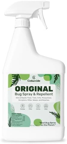 Amazon.com: Cedarcide Original Bug Spray | Repel & Kill Fleas, Ticks ...