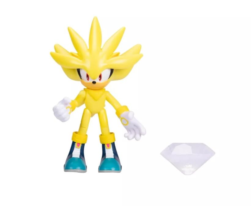 Sonic The Hedgehog 4″ Articulated Action Figure Collection (Choose ...