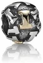 Amazon.com: Pandora 790298i Retired 14k Initial I Charm : Arts, Crafts ...
