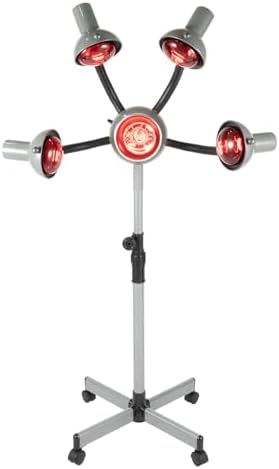 Amazon.com: QUEMARQUE 5 Head Infrared Heat Lamp with Flexible Arms ...