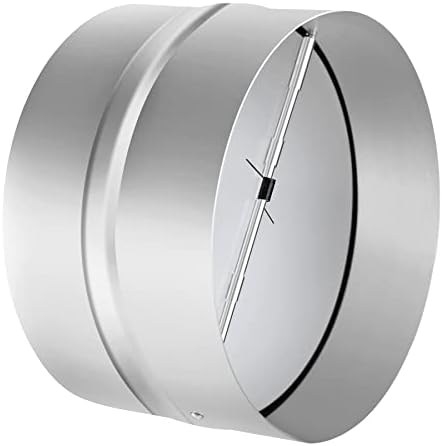 AC Infinity 4" Backdraft Damper, One-Way Airflow Ducting Insert with ...