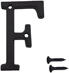 Amazon.com: TripDock 3 Inch Wrought Iron House Number, Matching Screws ...