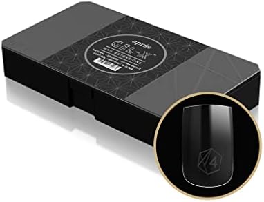 Amazon.com: Apres Nail Gel-X Natural Square Extra Short Box of Tips ...