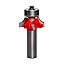 Freud 1/4-Inch Radius Rounding Over Bit (Quadra-Cut), (34-110)