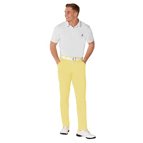 Buying Guide | Royal & Awesome Pastel Yellow Golf Pants, Stretch ...