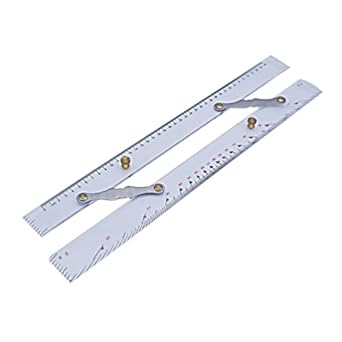 Amazon.com: Generic Parallel Ruler Small, 450Mm Marine Navigation GPS ...