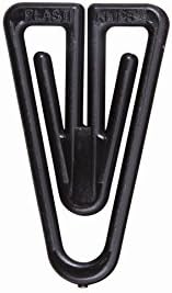Amazon.com : Plastiklips Paper Clips Large Size 200 Pack Black (LP-0611 ...