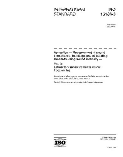 ISO 15186-3:2002, Acoustics - Measurement of sound insulation in ...