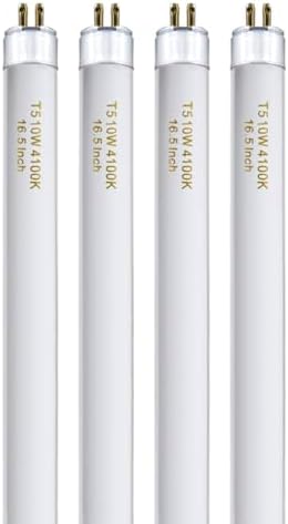 T5 10 Watt F10T5/CW Light Bulb 16" Under Cabinet Lights Cool White, T5 ...