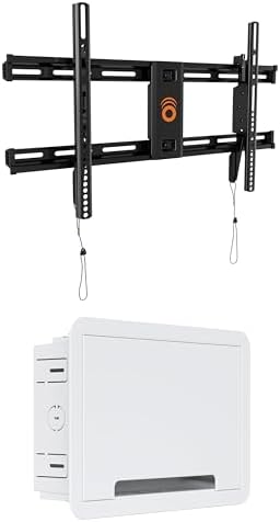 Amazon.com: ECHOGEAR Heavy Duty Low Profile TV Wall Mount & in Wall ...