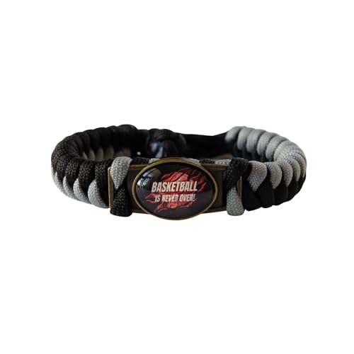 Amazon.com: VAYOBOO Paracord Basketball Bracelet, Adjustable Bracelets ...