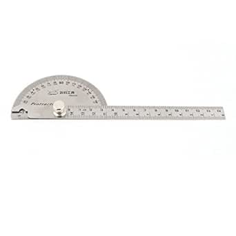 Alcoa PrimeStudent Stainless Steel Rotary Head Protractor Measuring ...