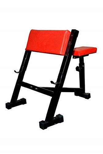 Buy Spanco Preacher Curl Arm with 330 Kg. Holding Capacity Exercises ...