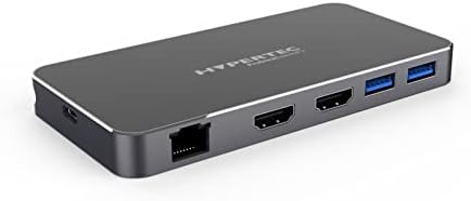 Hypertec ProDockEssential X1 Universal USB-C Dock, Dual HDMI, 8K Single ...