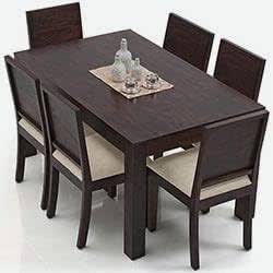 Urban Ladder Arabia - Oribi 6 Seater Dining Table Set (Finish ...