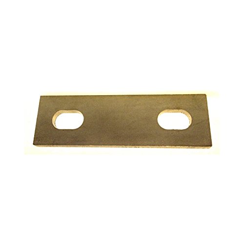 Slotted backing plate for M12 U-bolt (45 - 75 mm ID) T316 Stainless ...