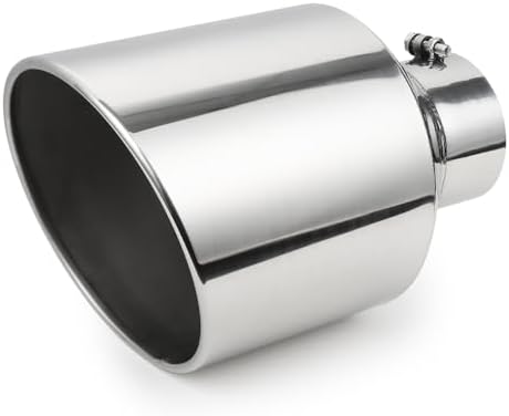 Amazon.com: Upower 5" Inlet 10" Outlet Exhaust Tip 5 to 10 Inch 18 ...