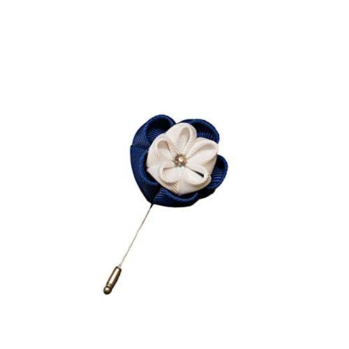 Amazon.com: Royal Blue and White Clover Stick Lapel Pin : Handmade Products
