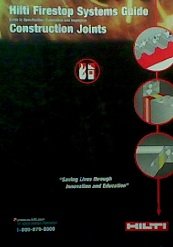 Buy Hilti Firestop Systems Joints: Guide To Specification, Installation ...