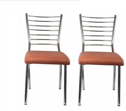 GURU CHAIRS Metal Living Room Chair (Finish Color - Tan, Pre-Assembled ...