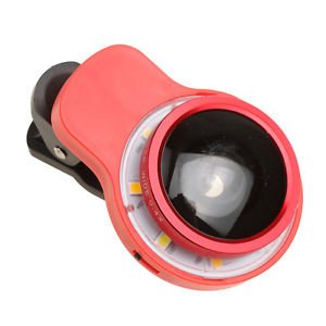 Buy LED Clip-on Selfie Cellphone Ring Light Black for Smart Phone ...